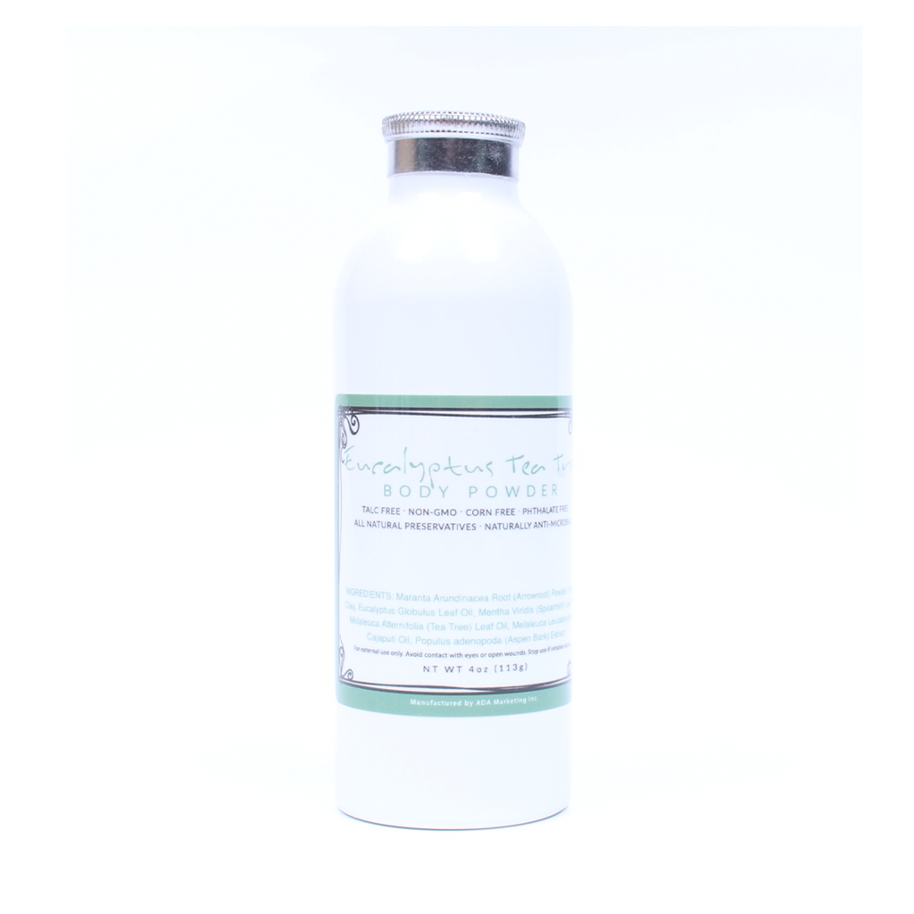 Eucalyptus Tea Tree Body Powder – xrosebeauty1