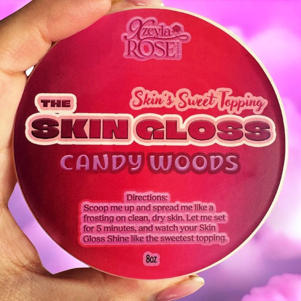 The Skin Gloss- Candy woods 8oz – xrosebeauty1