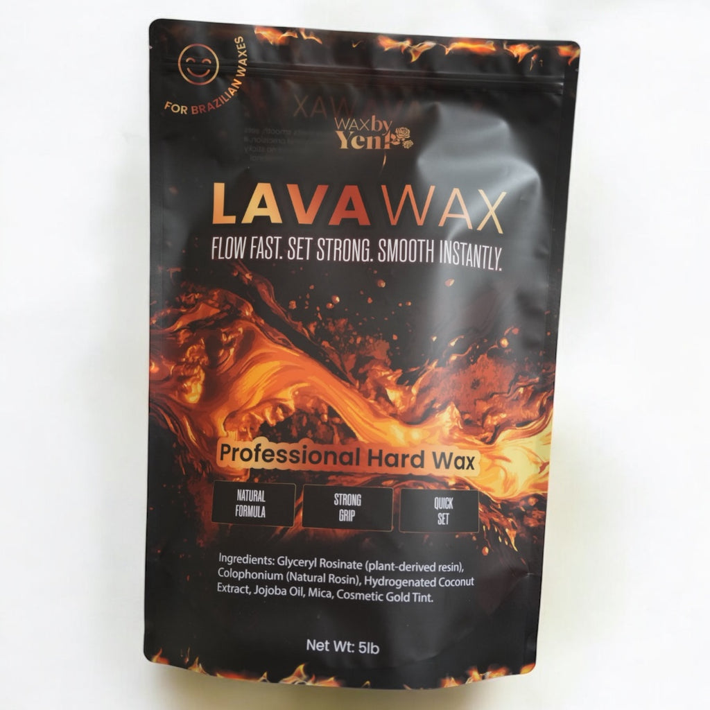 Waxbyyeni - Lava wax- ultra fast setting wax for Brazilian waxing 5Lbs ...